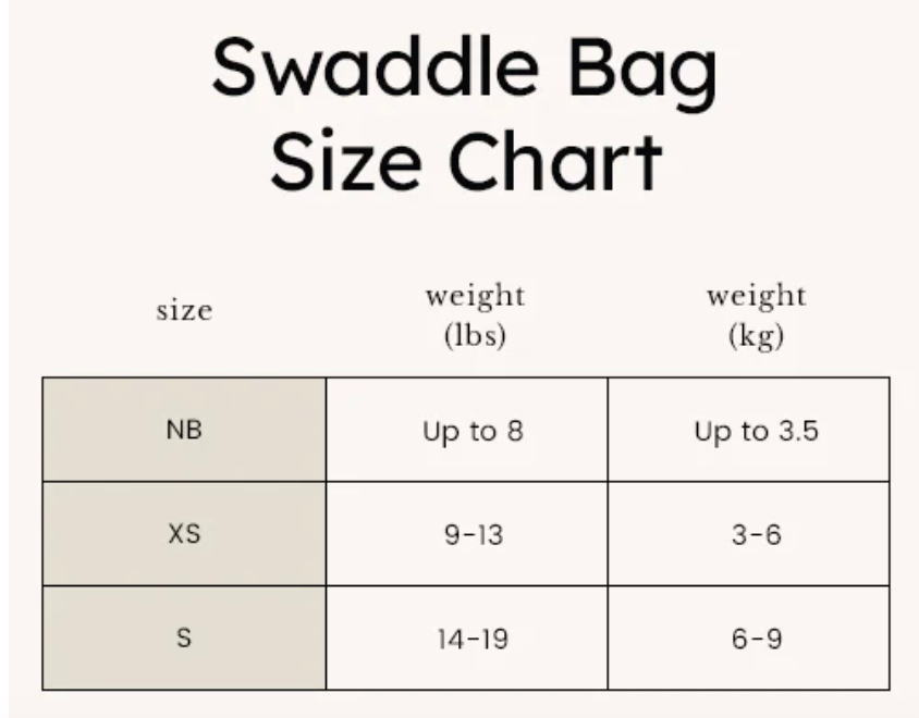 Kyte Swaddle Bag : Oat – Bellies to Babies Boutique