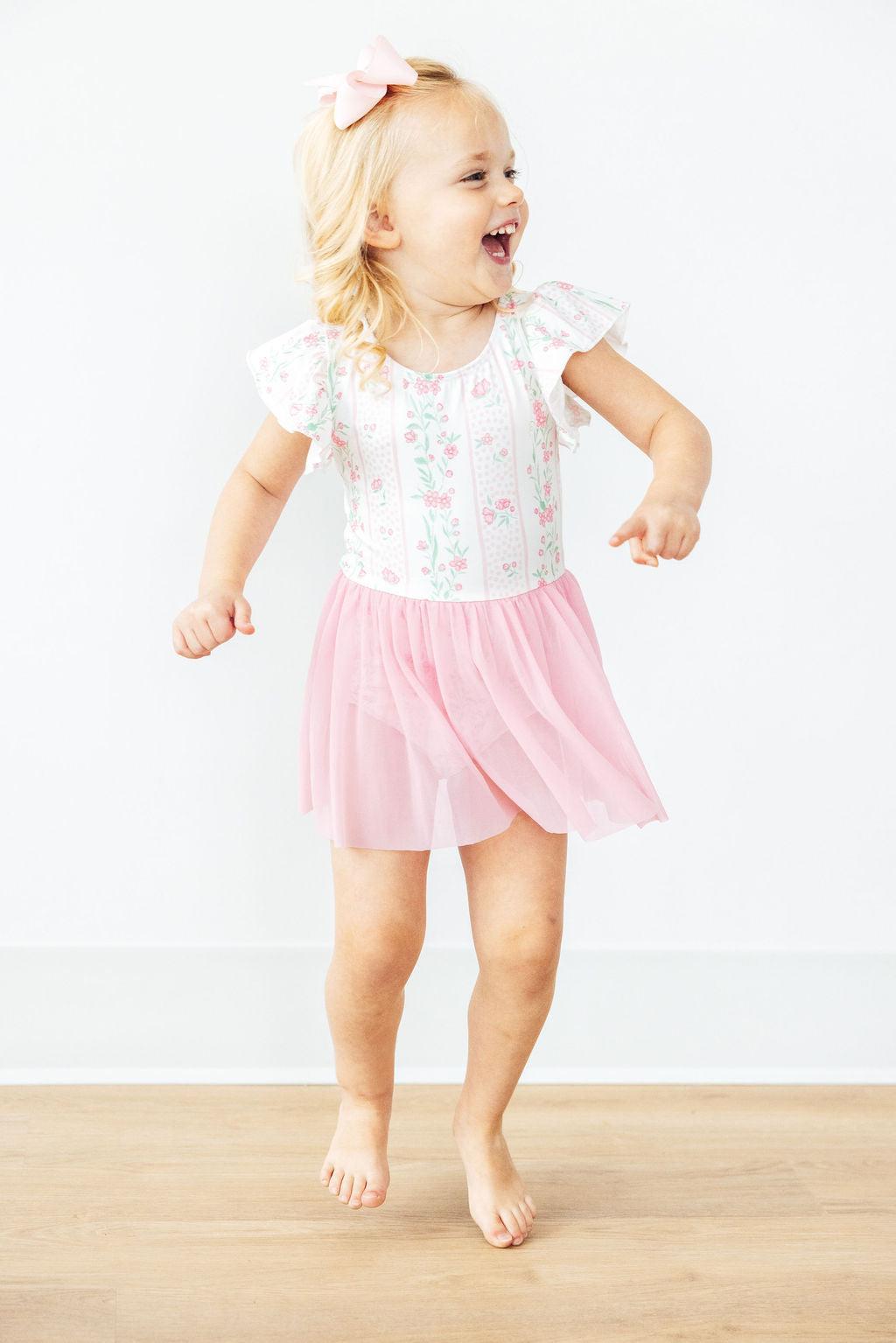Fancy Florals S/S Twirl Leotard – Bellies to Babies Boutique