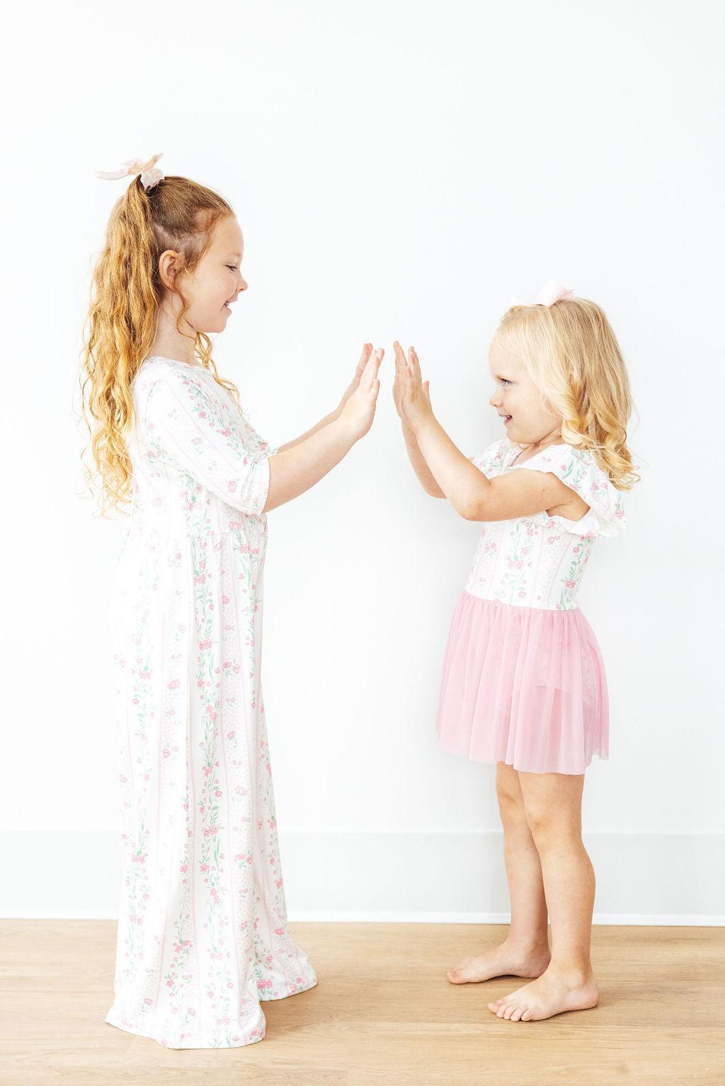 Fancy Florals S/S Twirl Leotard – Bellies to Babies Boutique